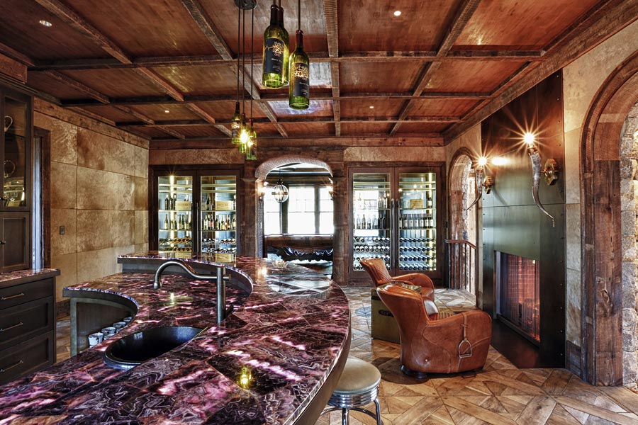 Backlit Amethyst Bar | GPI Design