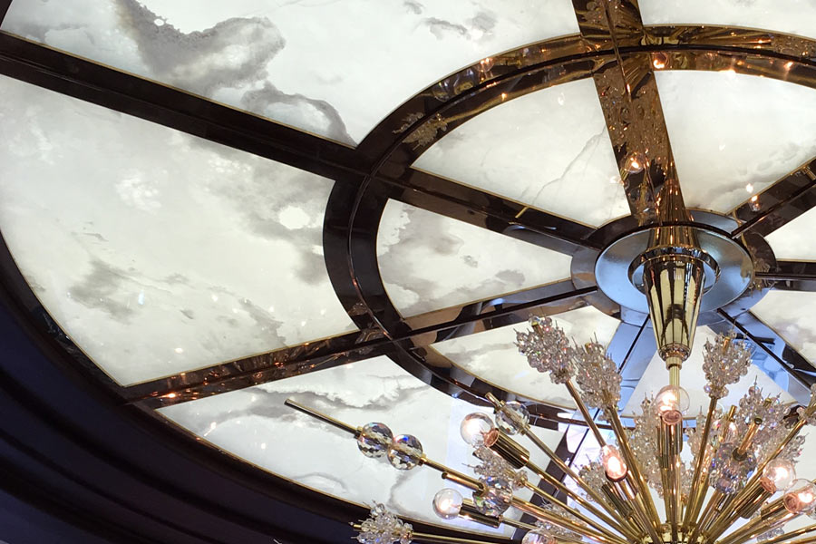 Illuminated Onyx Ceiling | GPI Design