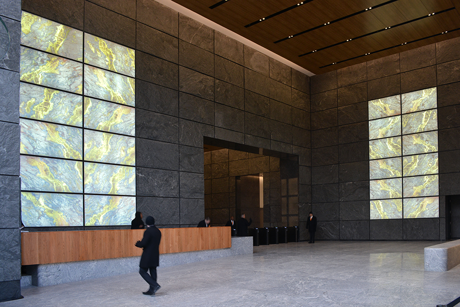 Backlit Onyx Panels | Illuminated Surfaces | GPI Design